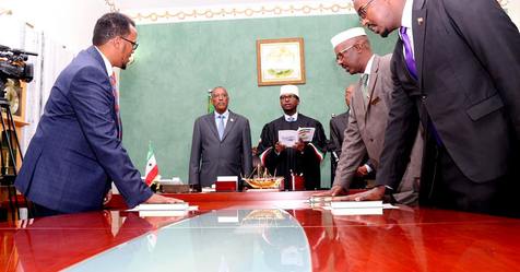 Somalia: Somaliland’s new cabinet takes oath of office