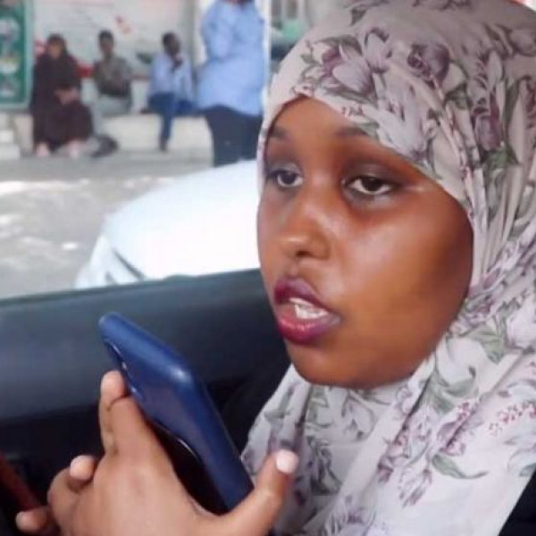 Somali female taxi driver defies local convention to support her family