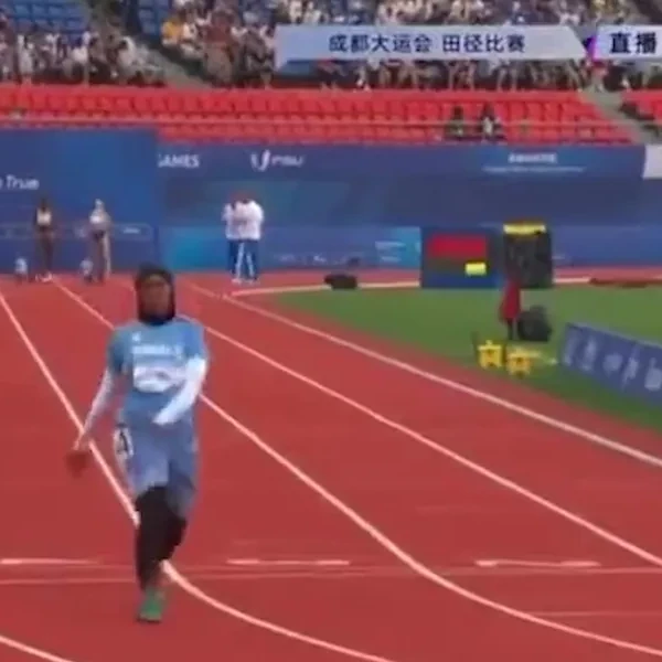 Outrage as 'untrained' Somali sprinter jogs 100m in international ...