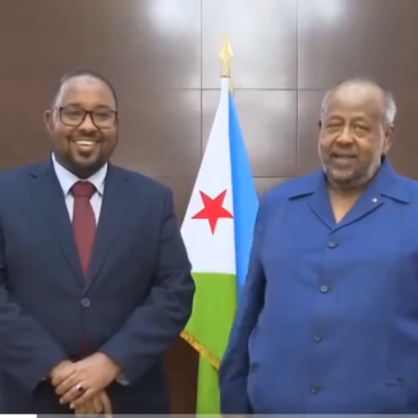 Djibouti president receives SSC-Khatumo leader