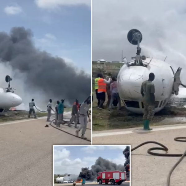Kenyan Cargo Plane Crashes in Somalia, Killing All 5 Crew Members