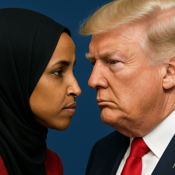 Ilhaan Omar Waa Inay Joojisaa Dagaalka Afka ah ee Ay La Waddo Donald Trump