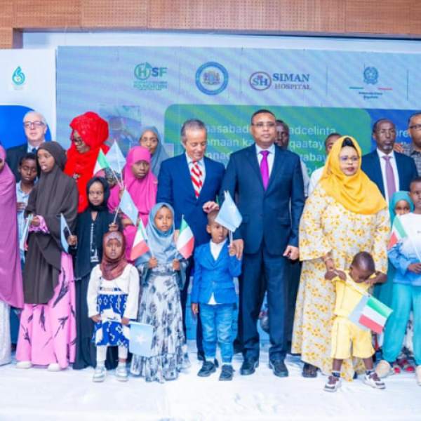 Hormuud Salaam Foundation honours Italian doctors for life-saving heart ...